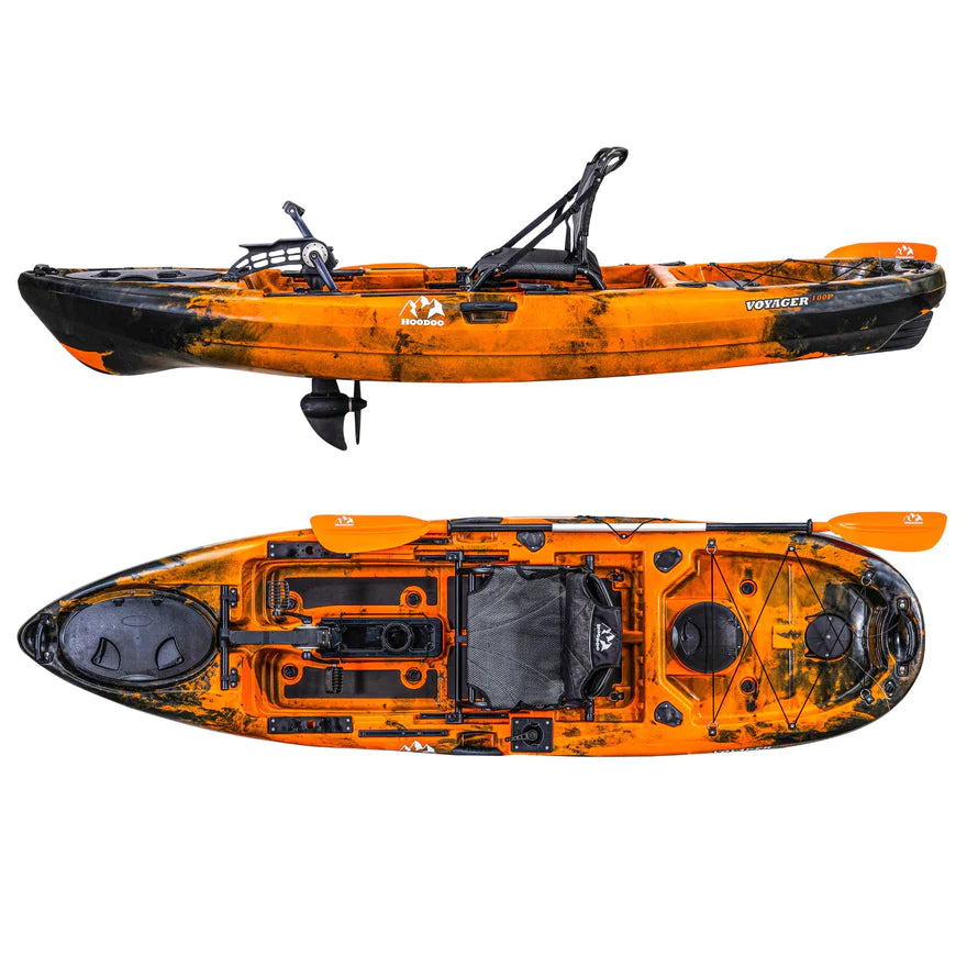 Hoodoo Voyager 100P Pedal Drive Kayak – Hook and Arrow
