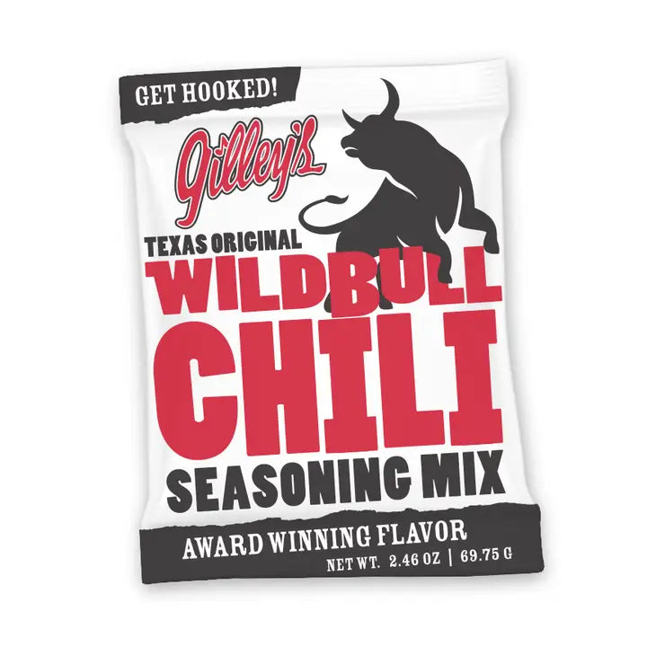 Gilley's Wild Bull Chili Seasoning Mix – Hook and Arrow