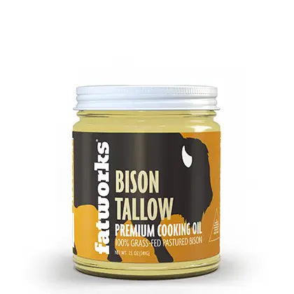 Grass Fed Bison Tallow – Hook and Arrow