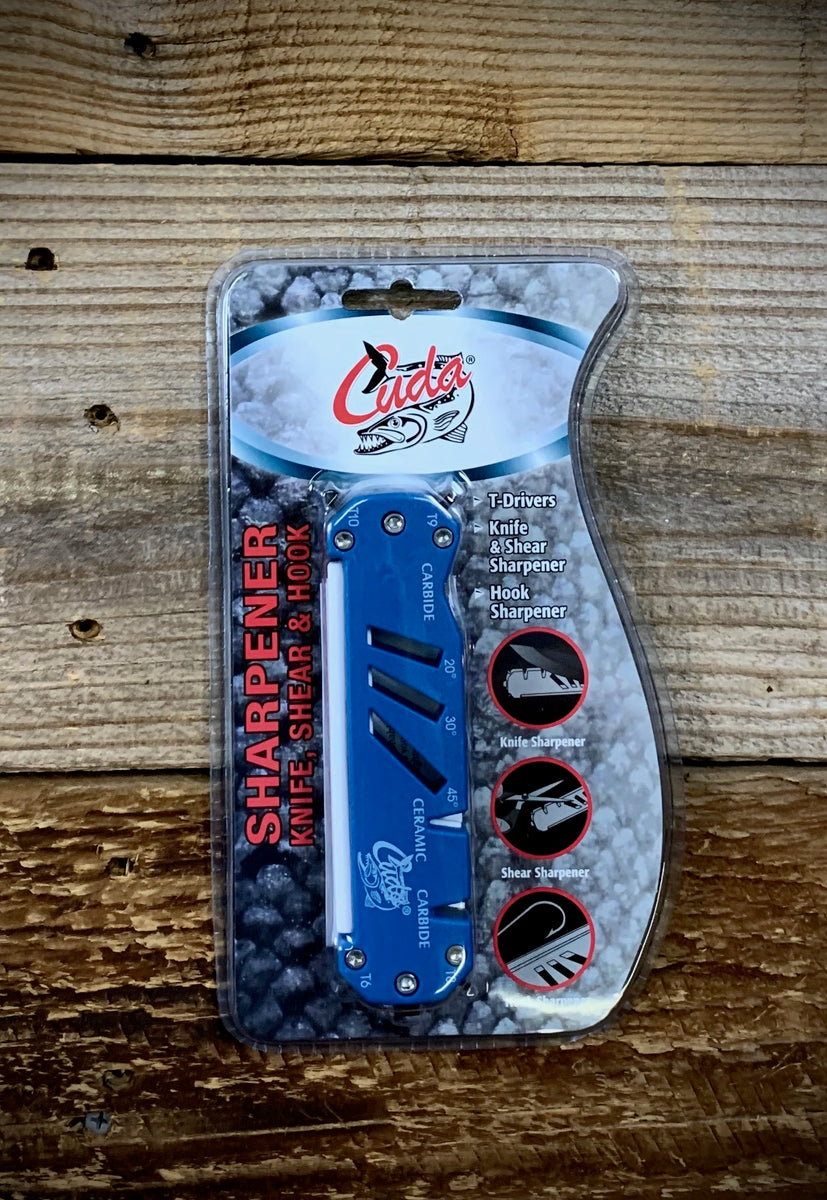 Cuda Knife, Shear & Hook Sharpener – Hook and Arrow