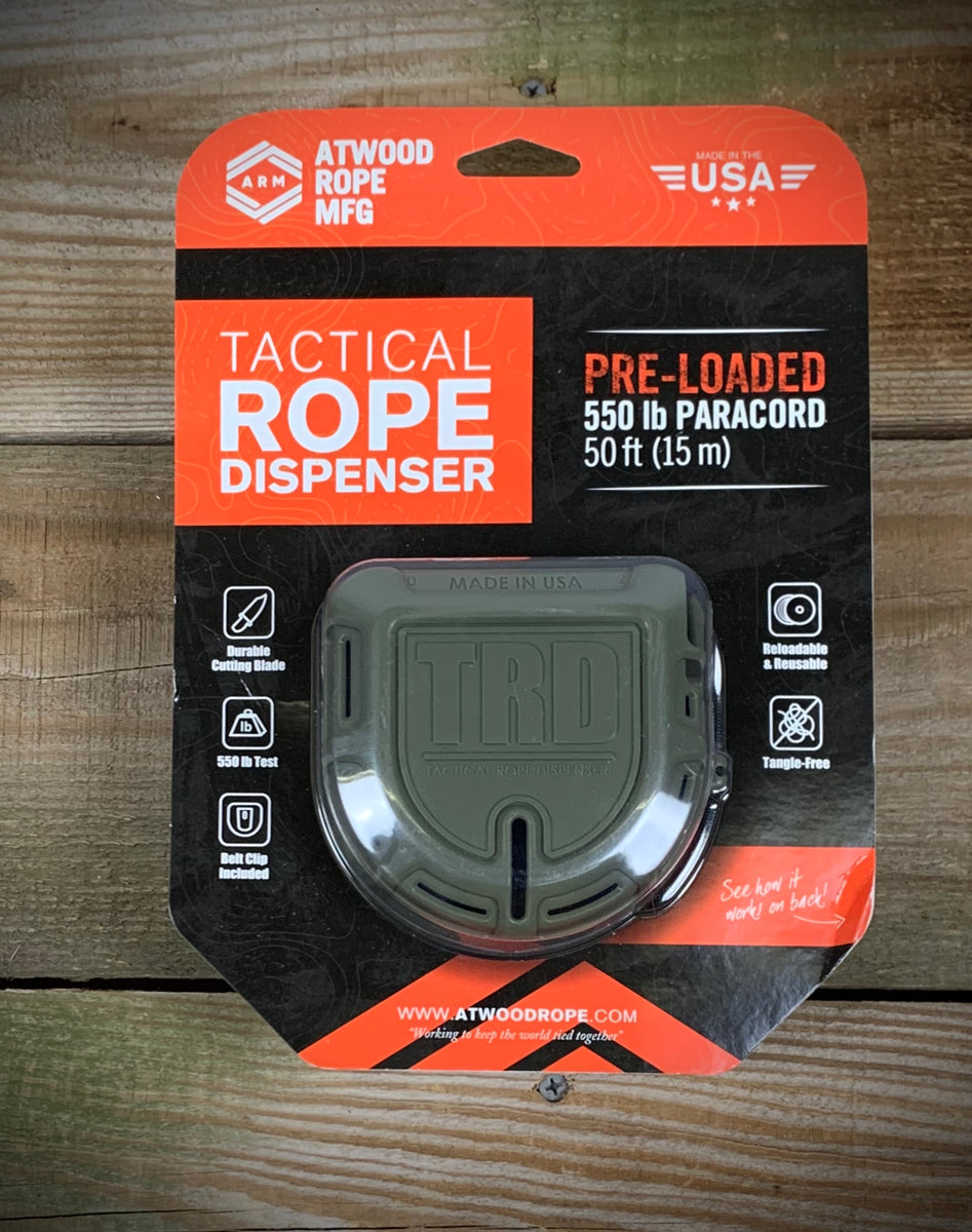 Atwood Tactical Rope Dispenser -Fabulous organized rope for a guy ...